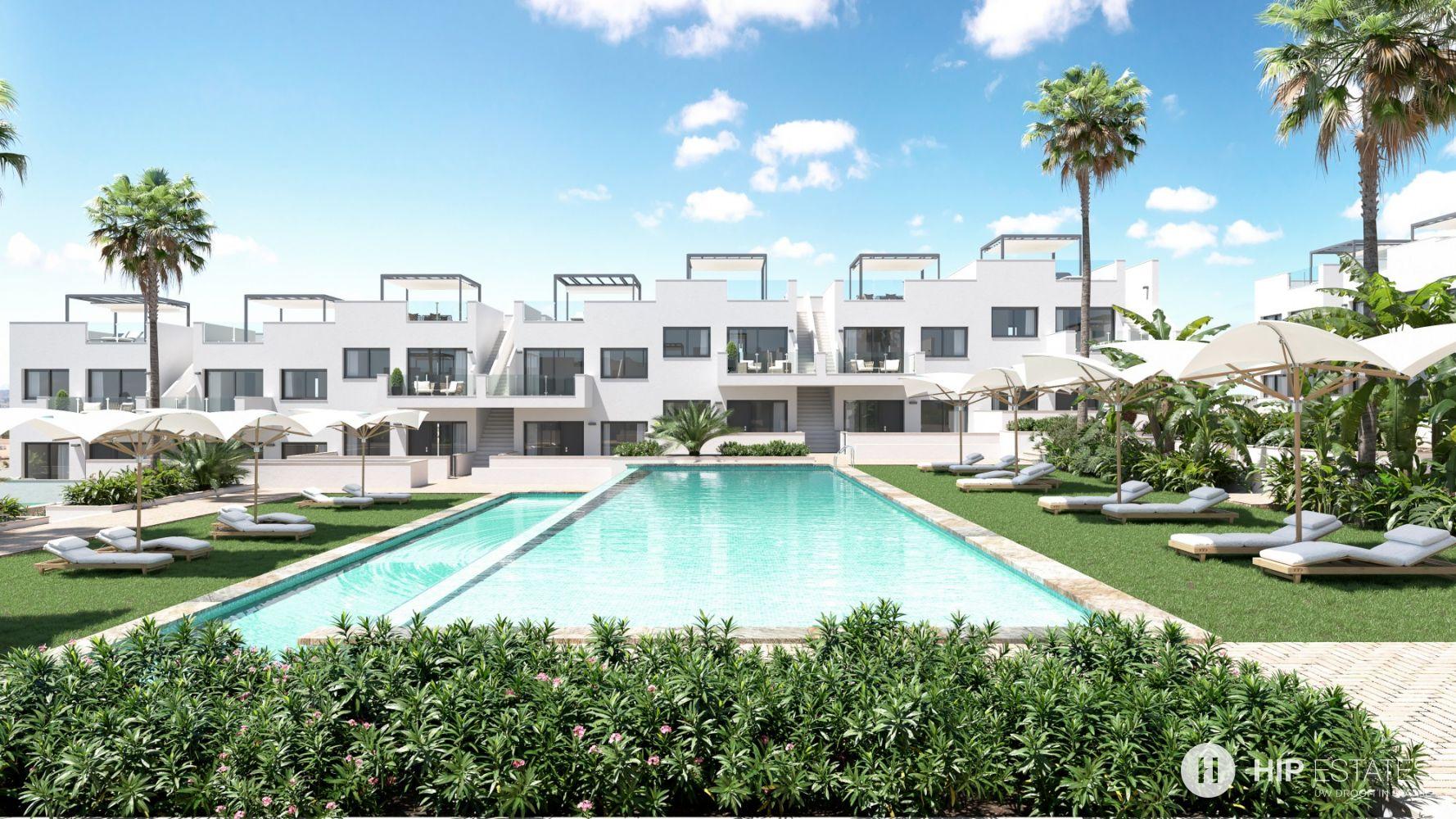 Nieuw complex gelegen in Los Balcones met spectaculair uitzicht op de ...